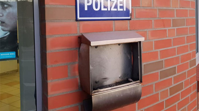 Zerstörter Briefkasten – SH-UgeAvisen