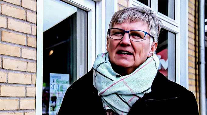 Else Jensen aus Grindsted beginnt für die Kinder der Ukraine zu sammeln ...